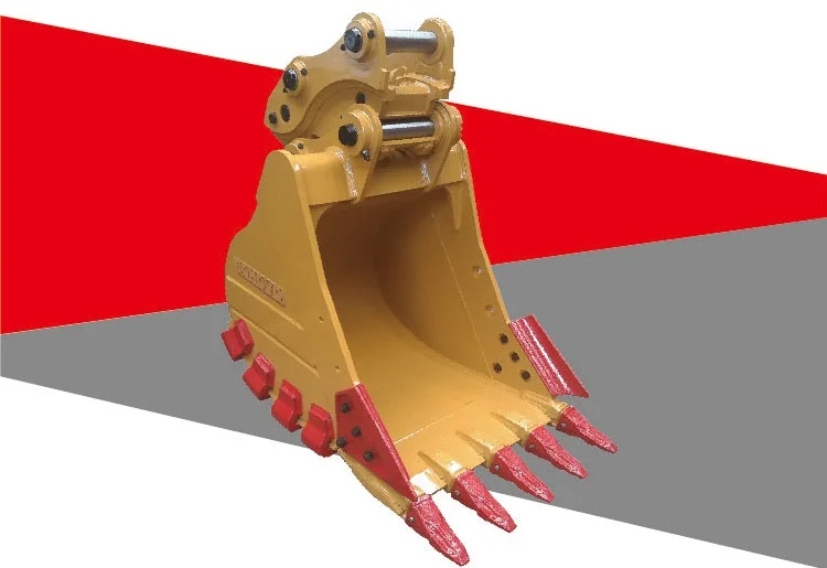 Bonovo Excavator Rock Bucket - Durable & Versatile