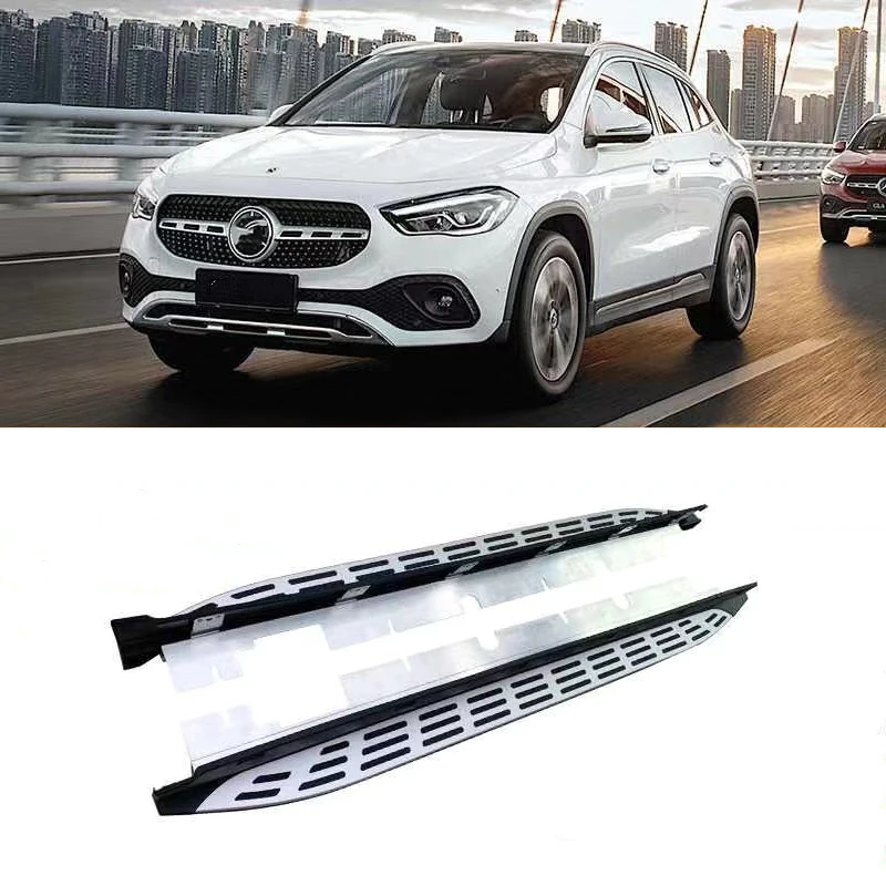 New Arrivals High Quality 2pcs Car Door Side Steps Running Boards Side ...