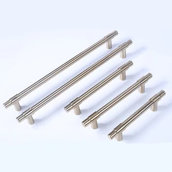 Hot Selling T Bar Shape Furniture Pulls Kitchen Gold Cupboard Handles ...