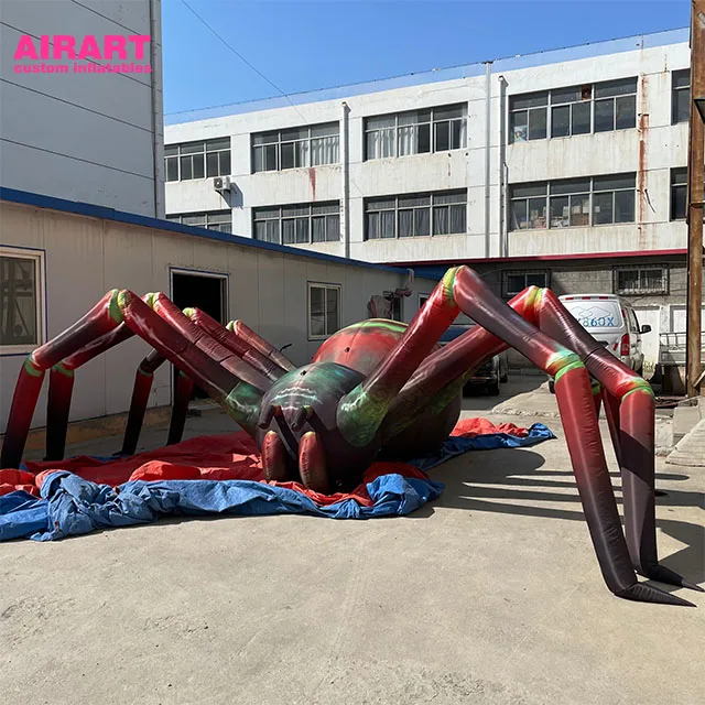 Commercial Promotions Decoration Large Inflatable Halloween Spiders for ...