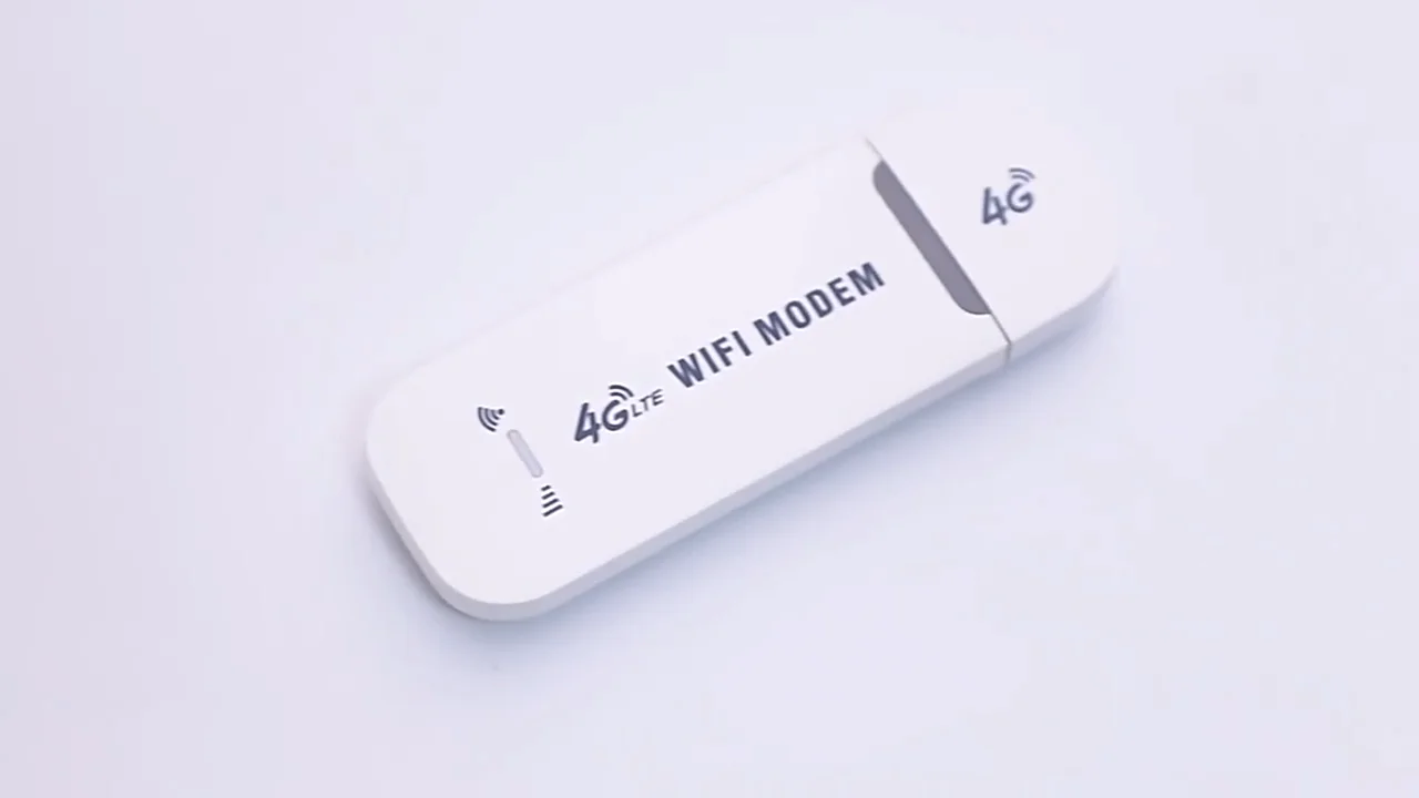 Portable Wireless Modem 4g Lte Router Wifi 4g With Sim Card Slot 2 ...