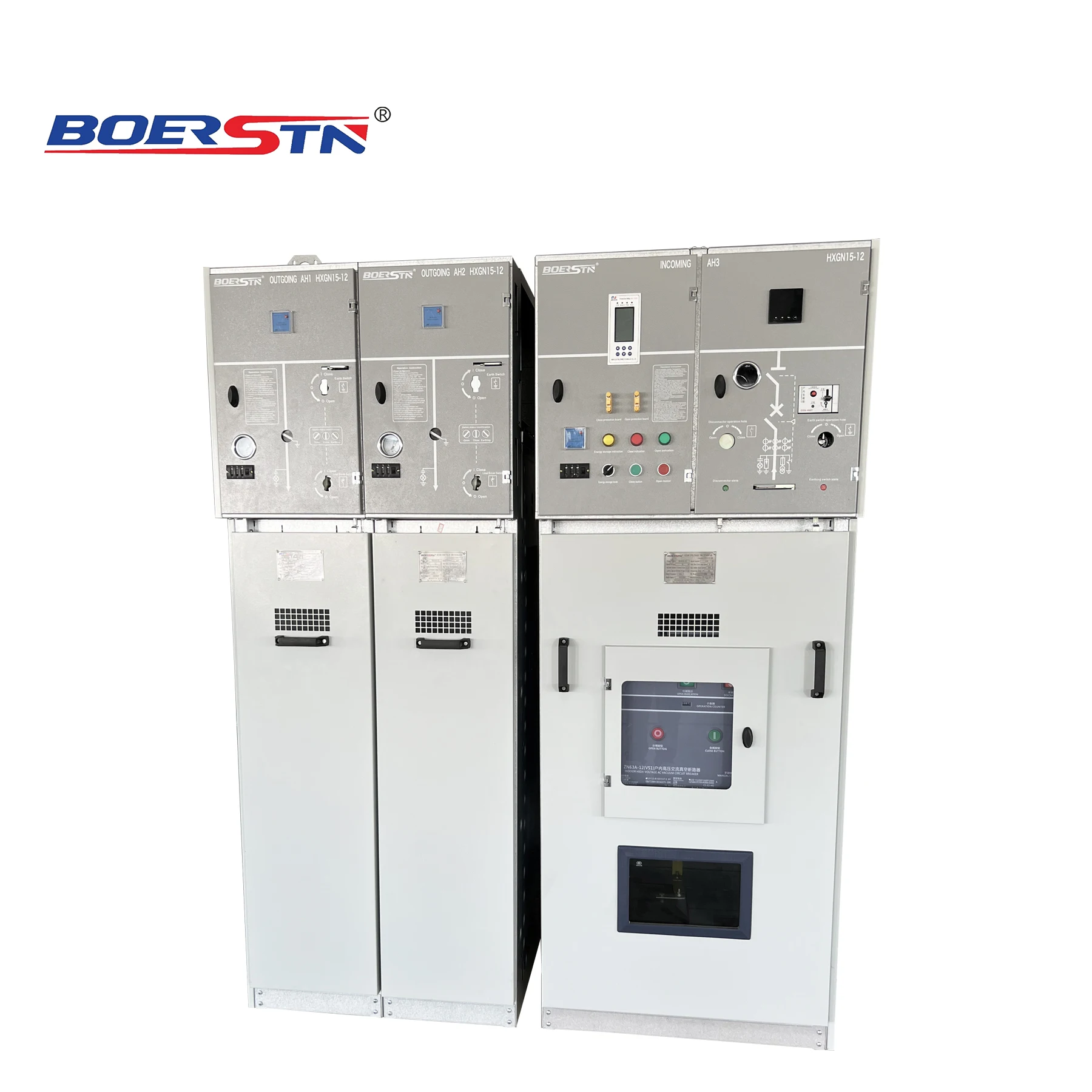 Sf6 Main Switchboard Panel Type 6.6kv 10kv 11kv 33kv 630a 1250a Ring ...
