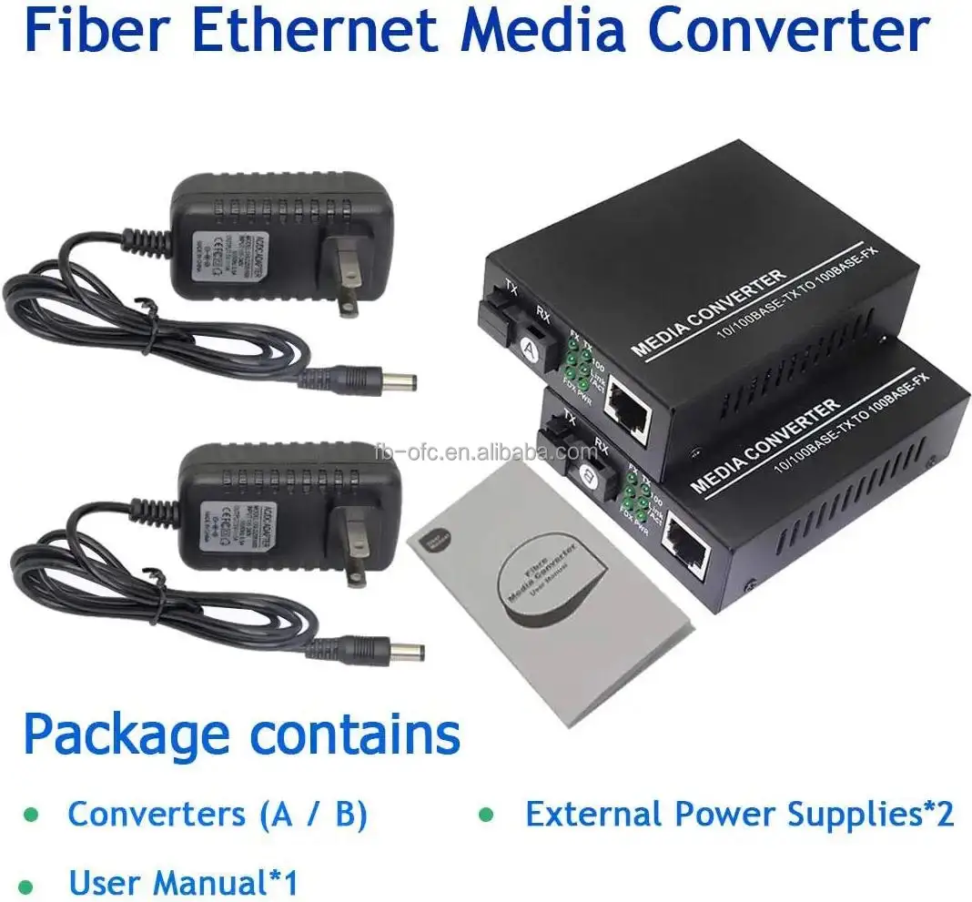 GPON EPON Fiber Optic Media Converter - 8 Ports, 10/100/1000 Mbps