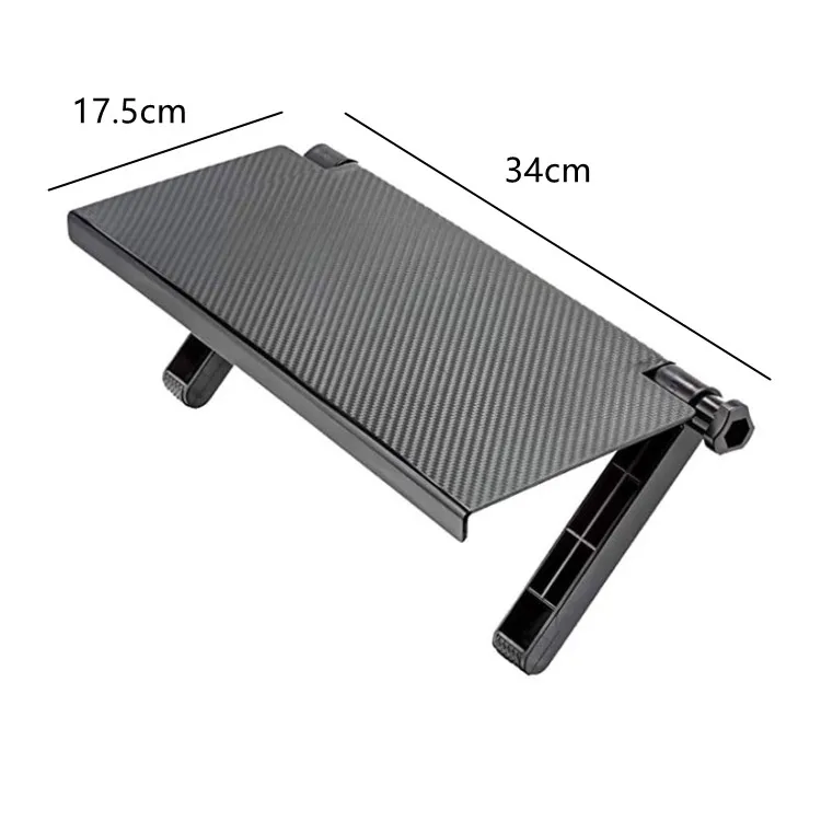 TV Shelf Monitor Top Punch-Free Caddy Screen Rack Remote Control Router ...