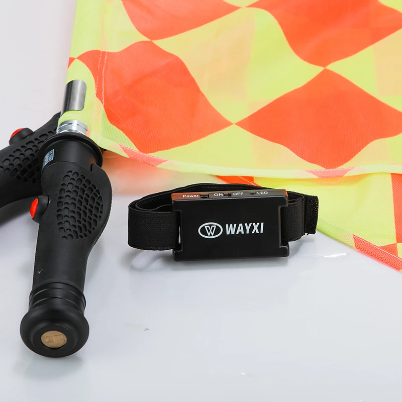 China Electronic Soccer Football Chief Referee BP Flag Linesmen ...