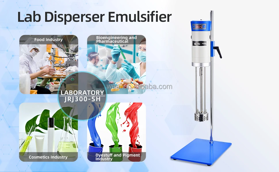 WEIAI High Speed Dispersing Homogenizer - 40L Lab Mixer