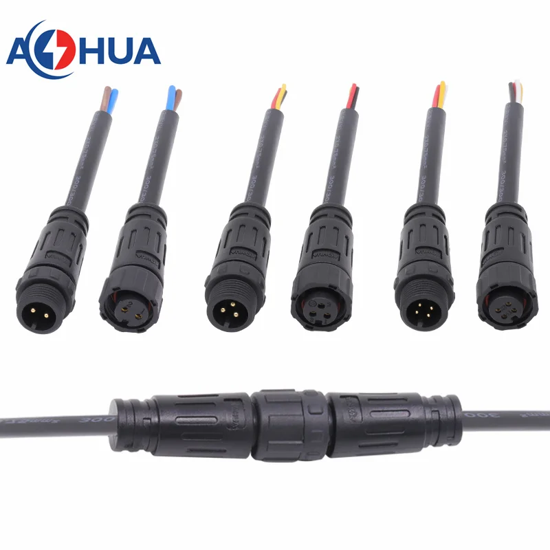 Ul Certificate Connector 4 Pin Cable Connector Solder Black Strip ...