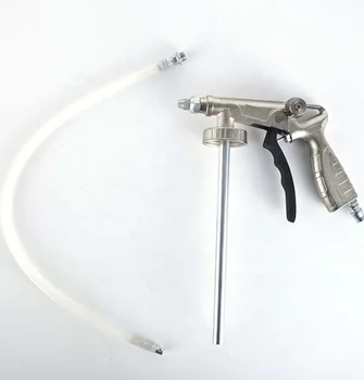 Long Barrel Stainless Steel Automatic Coating And Painting Spray Gun ...