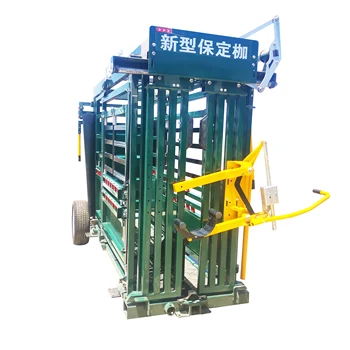Factory Price Cattle Loading Cattle Squeeze Chute Hydraulic For Cattle ...