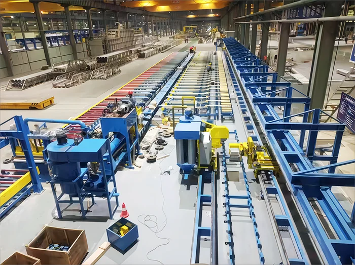 7 Inch Aluminium Extrusion Press Profile Extrusion Production Line ...