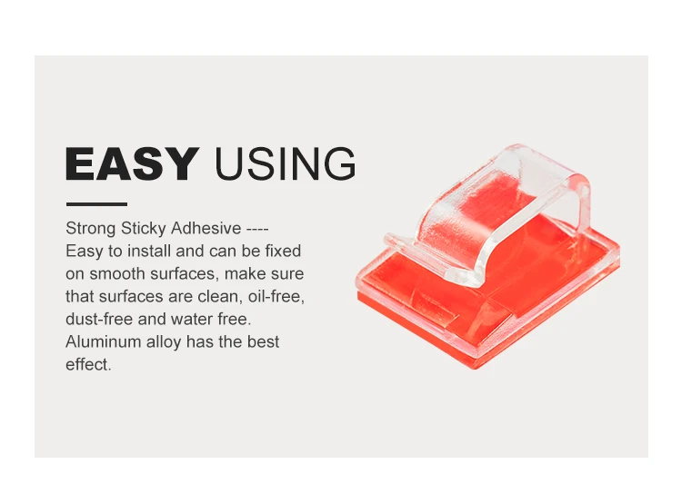 Transparent Cable Clips For Wire Organizationr Cable Clips - Buy Clip ...