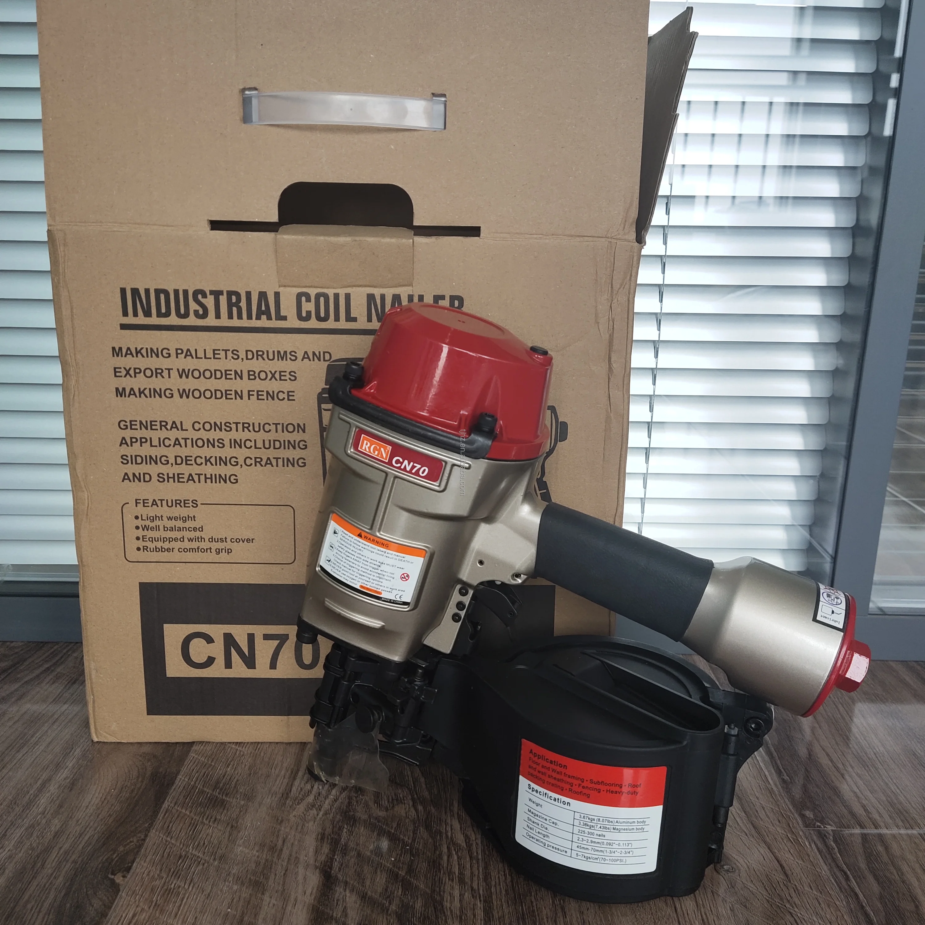 Alibaba.com: SENCO/MAX CN45-100 Coil Nailer for industrial use ...