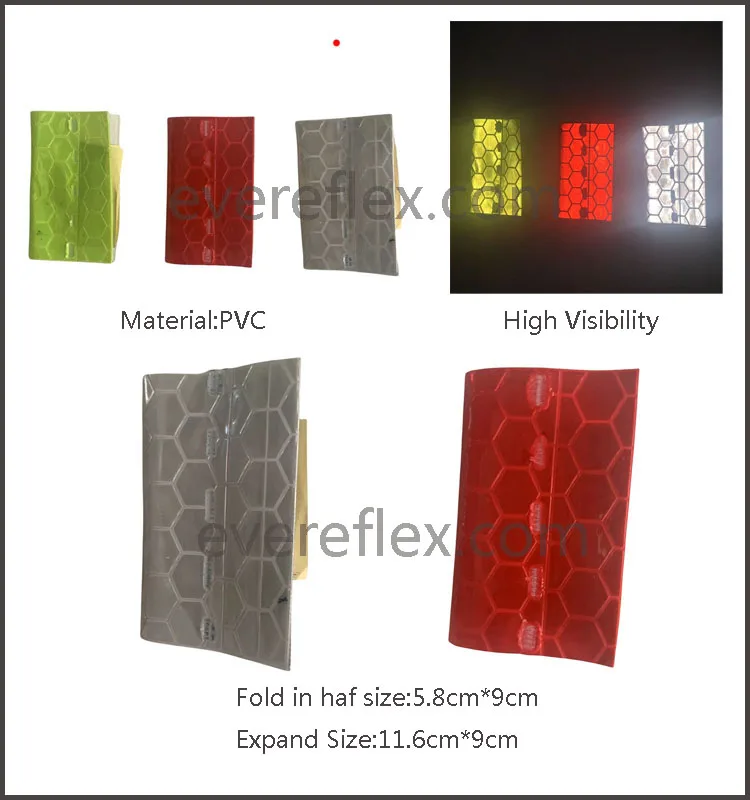 High Intensity Prismatic Reflective Sheet PVC Flexible Plastic for ...