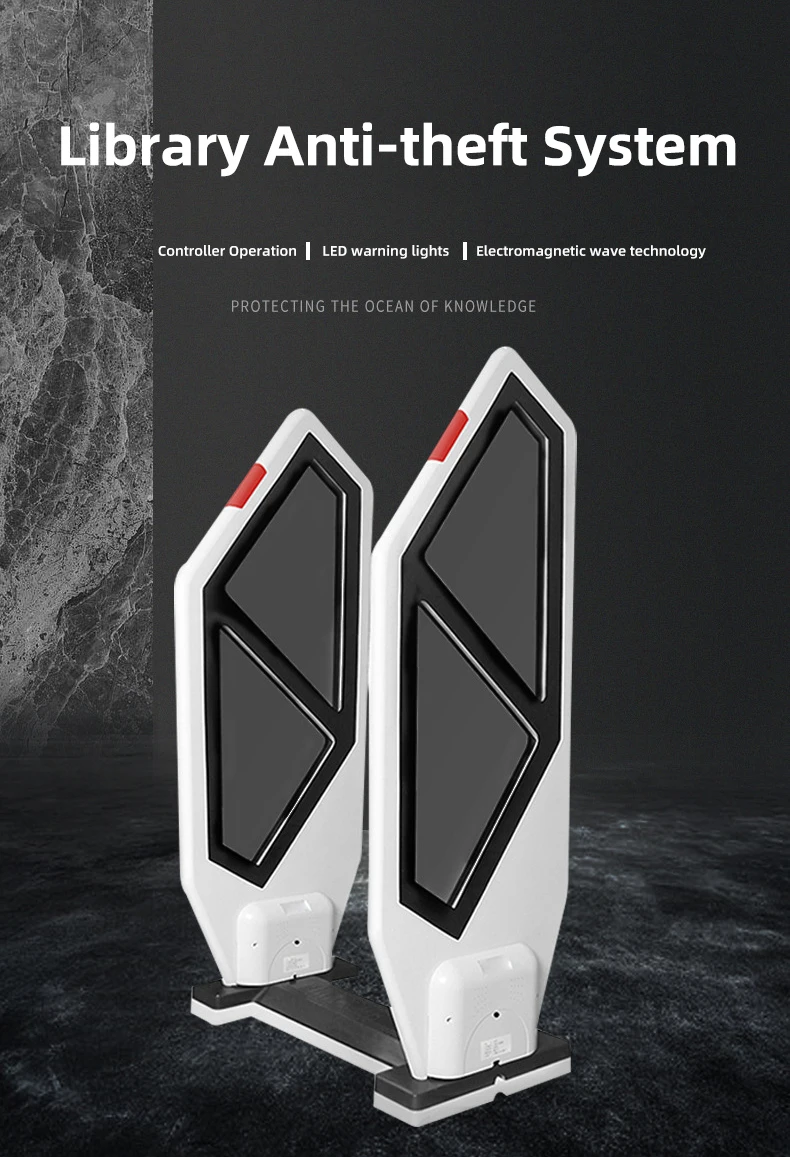 Retail Anti-theft EAS Antenna Gate Library EAS Checking System EM Anti ...