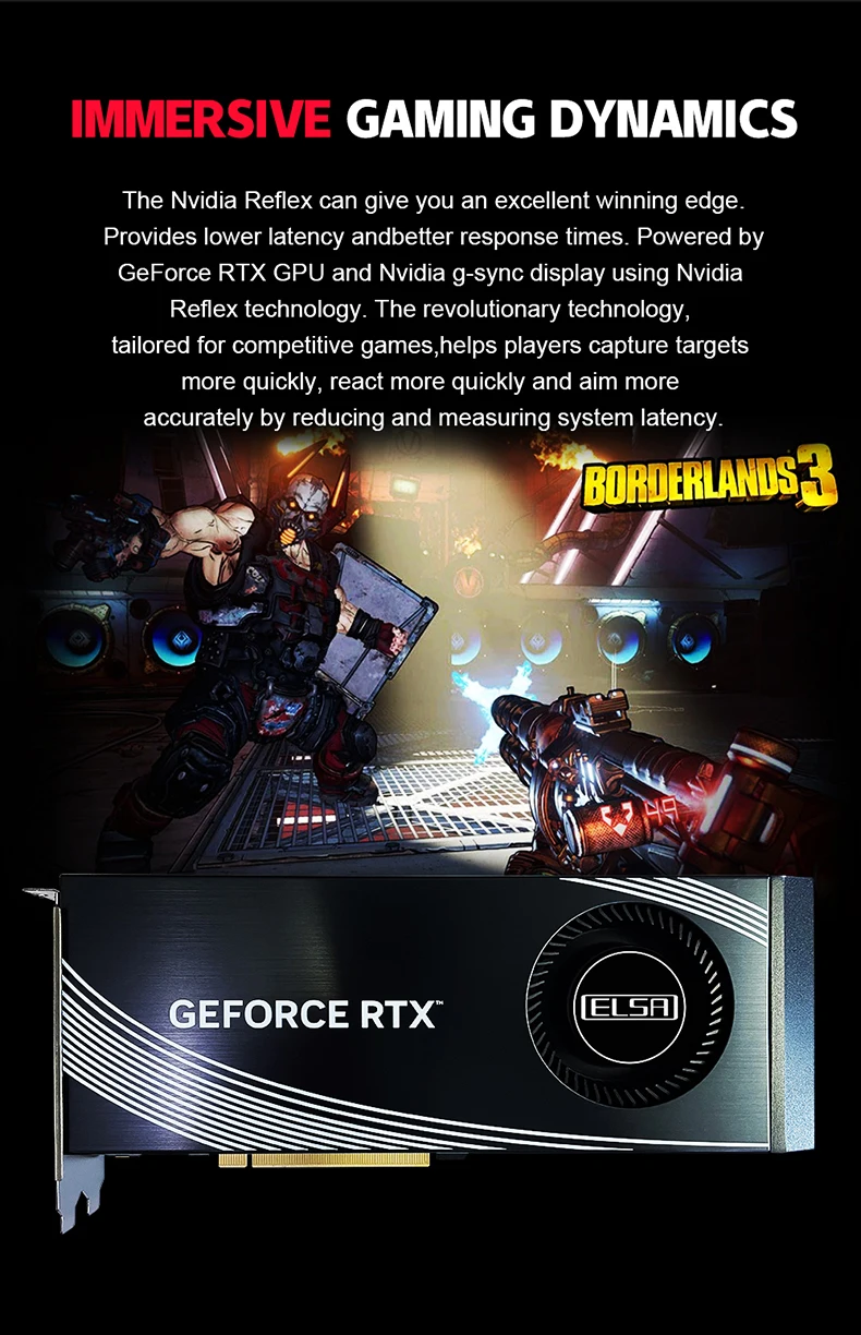 Elsa Brand Graphics Card Graphics Device Ddr6x Rtx4090 24g Vga Gpu ...