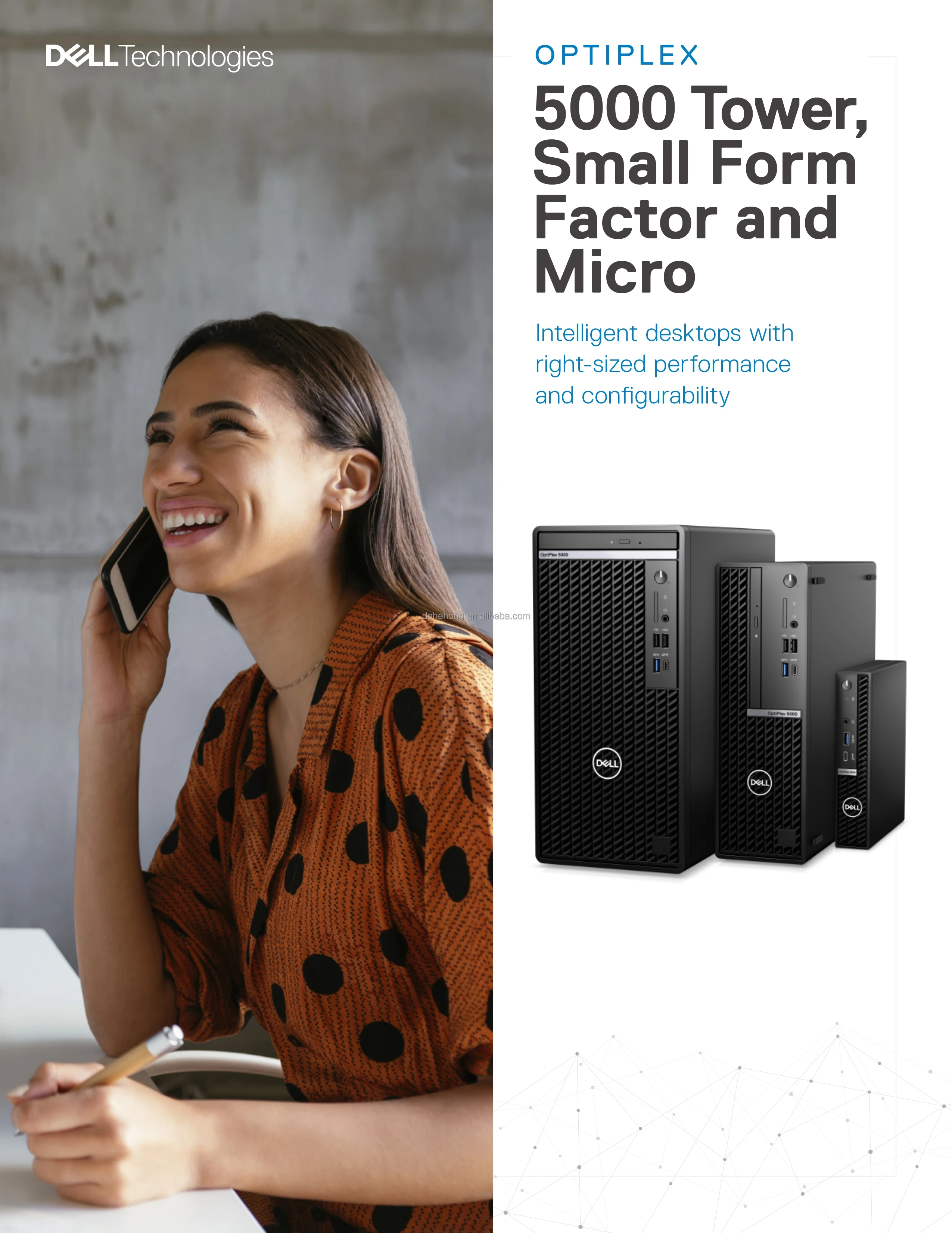 New Original Dell Optiplex 5000 Tower Intel Core I5-12500/8gb/256gb M.2 ...