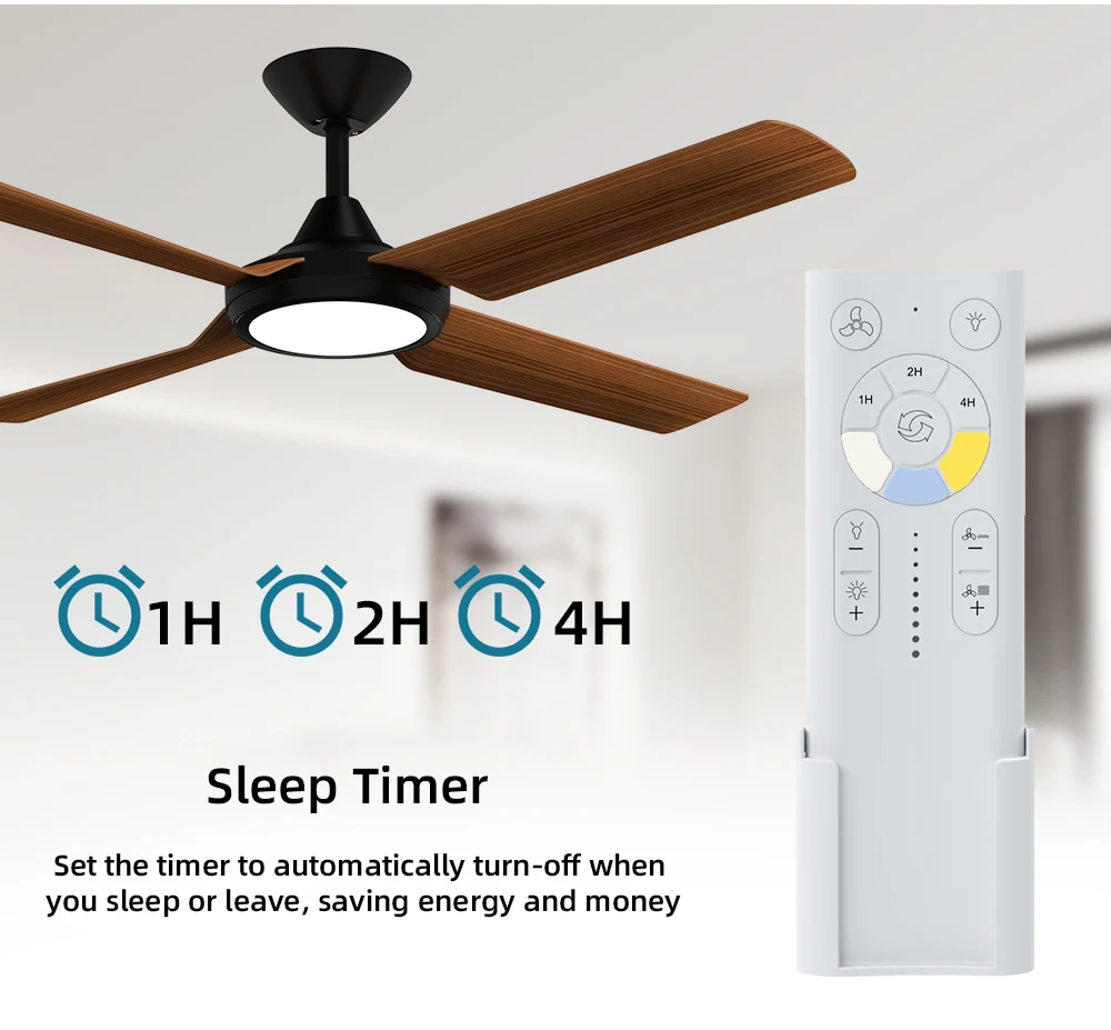 48Inch Home Modern DC Motor Hanging Strong Wind Ceiling Fan Large ...