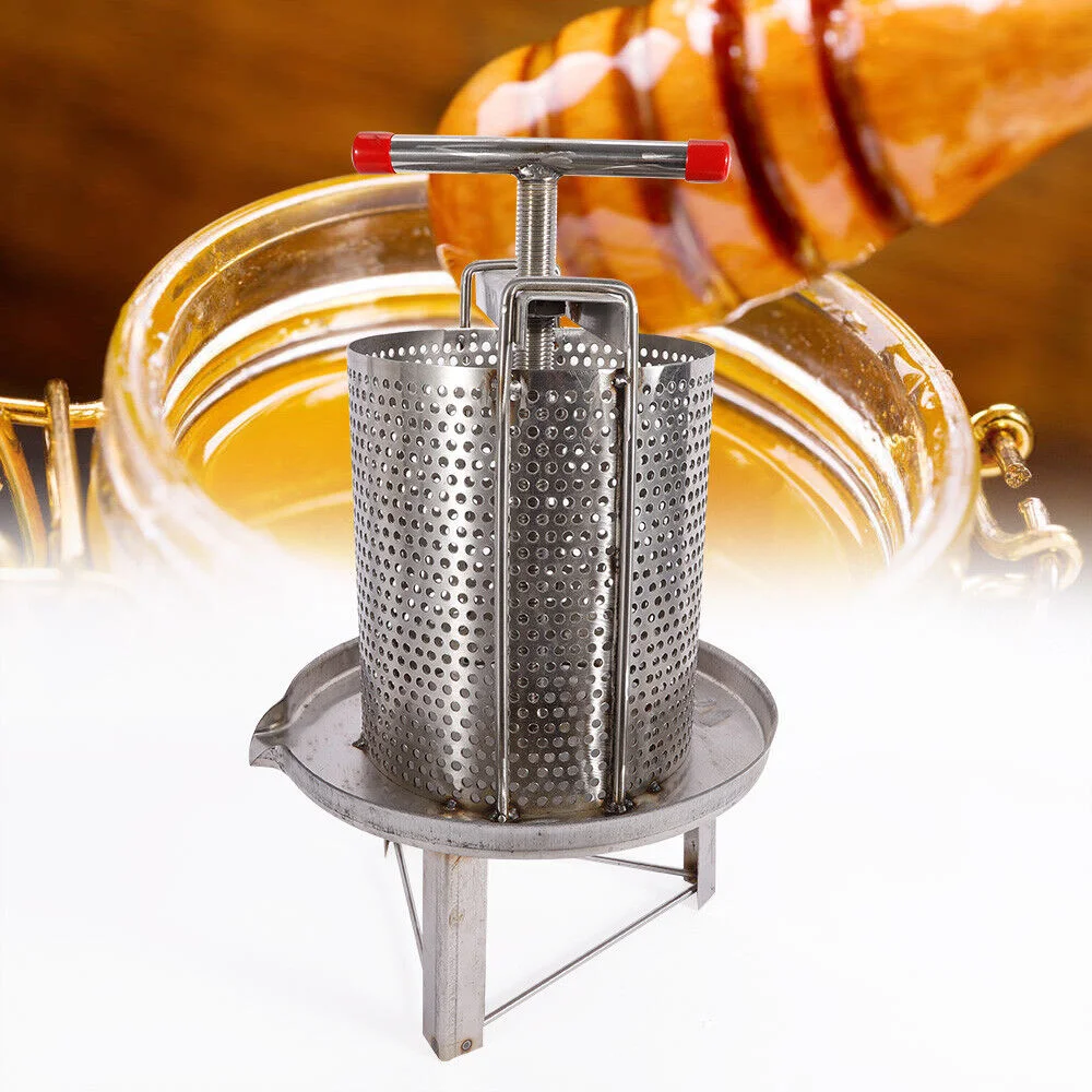 Paraffin Machine Manual Mesh Honey Wax Press Extractor Stainless Steel ...