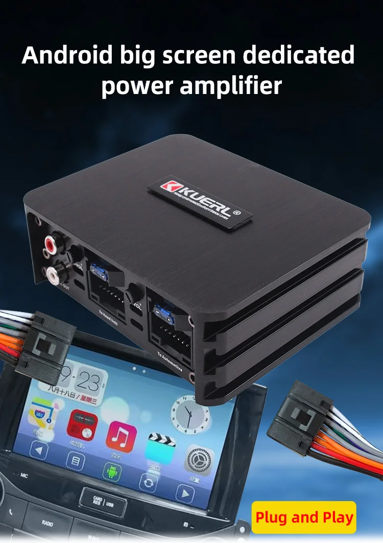 New Product Car Audio Amplifier Processor 4 Way Dsp Car Amplifier For ...