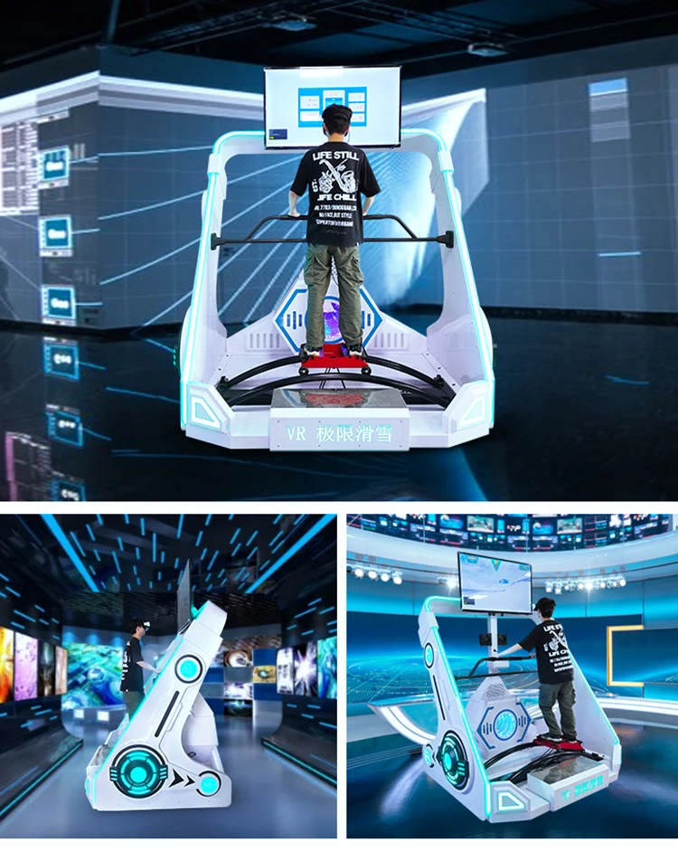 YHY VR Ski Machine - 9D Virtual Reality Simulator for Fun