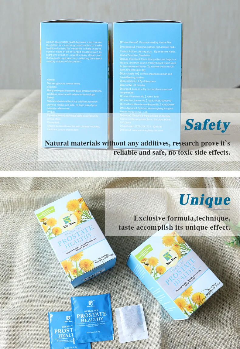 Prostate Tea Winstown Men Prostatitis Anti Inflammatory Natural Organic