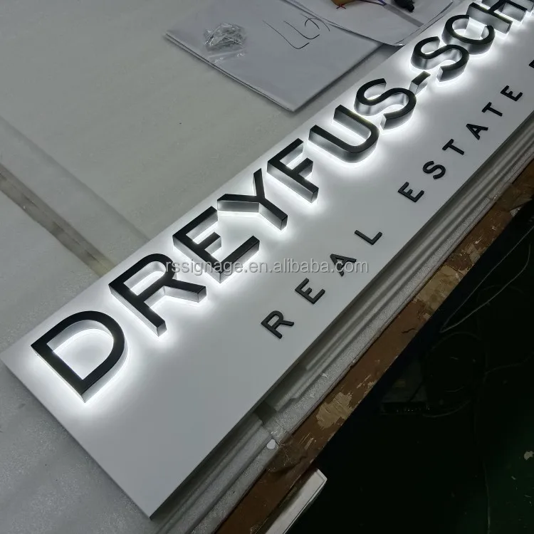 Illuminated Office Door Signs - LED Channel Letter Signs