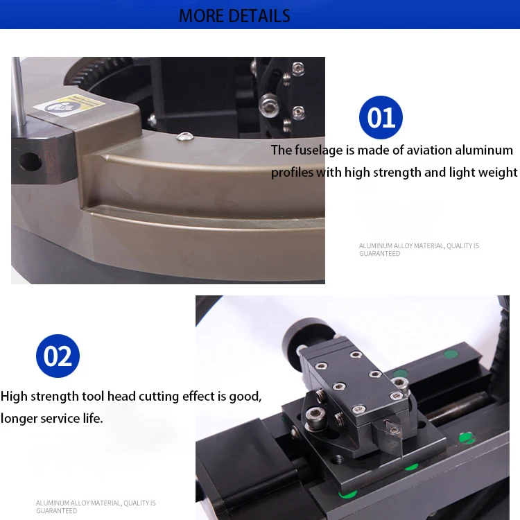 SFP300 Flange Face Machine OD Clamp Portable Flange Face Repair ...