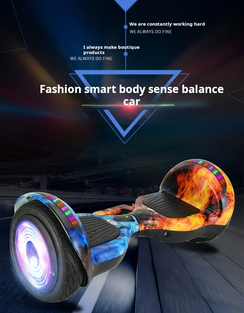 10 Inch Electric Balance Car Baby Swing Car Adult Scooter Body Sense ...