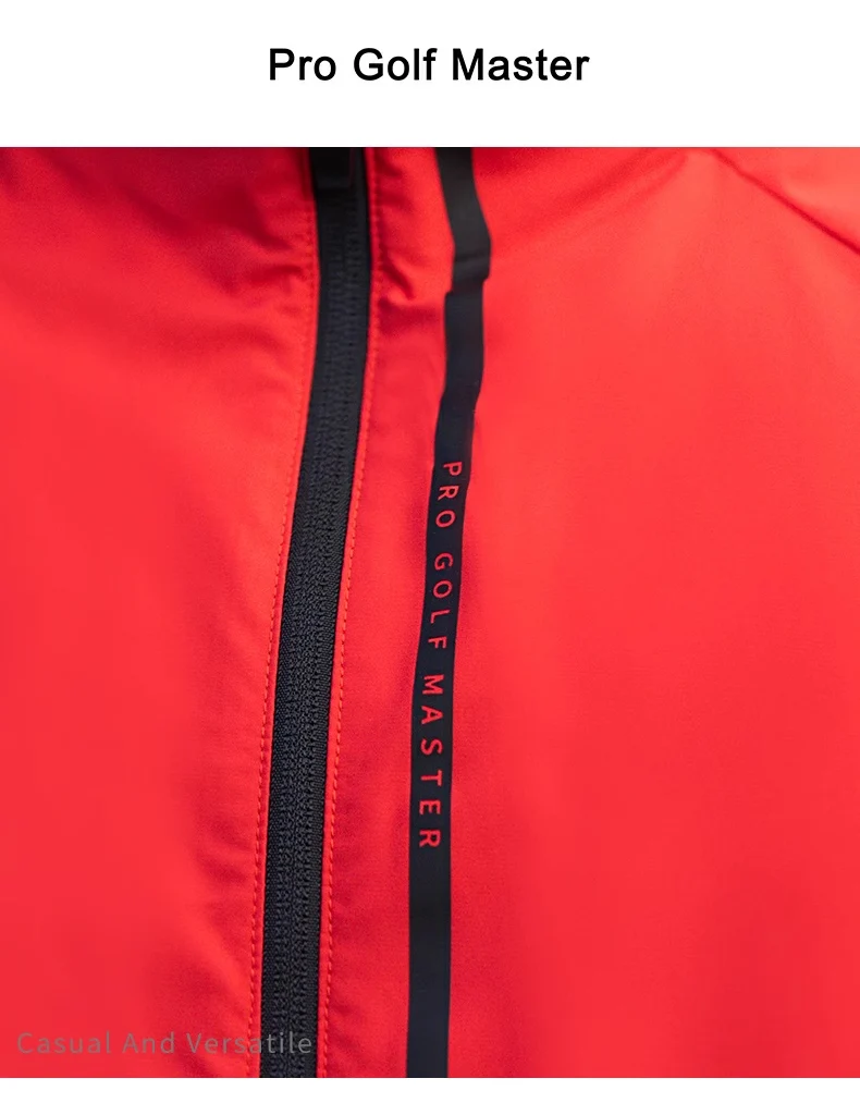 PGM YF635 custom windproof golf apparel long sleeve golf waterproof ...