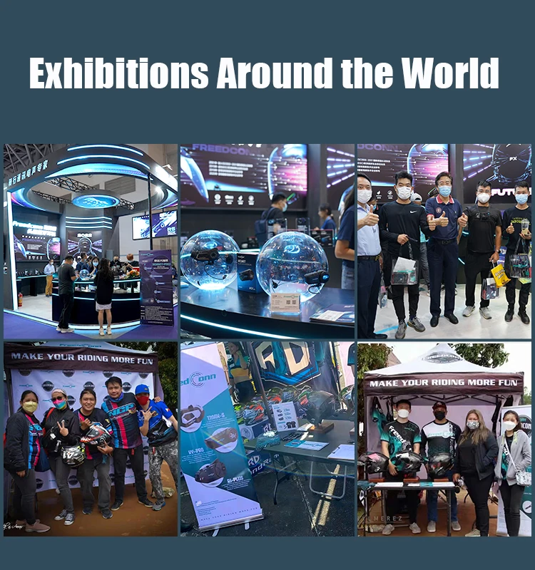 Freedconn R1 Pro 2K WIFI Bluetooth Intercom Headset for Motorcycles