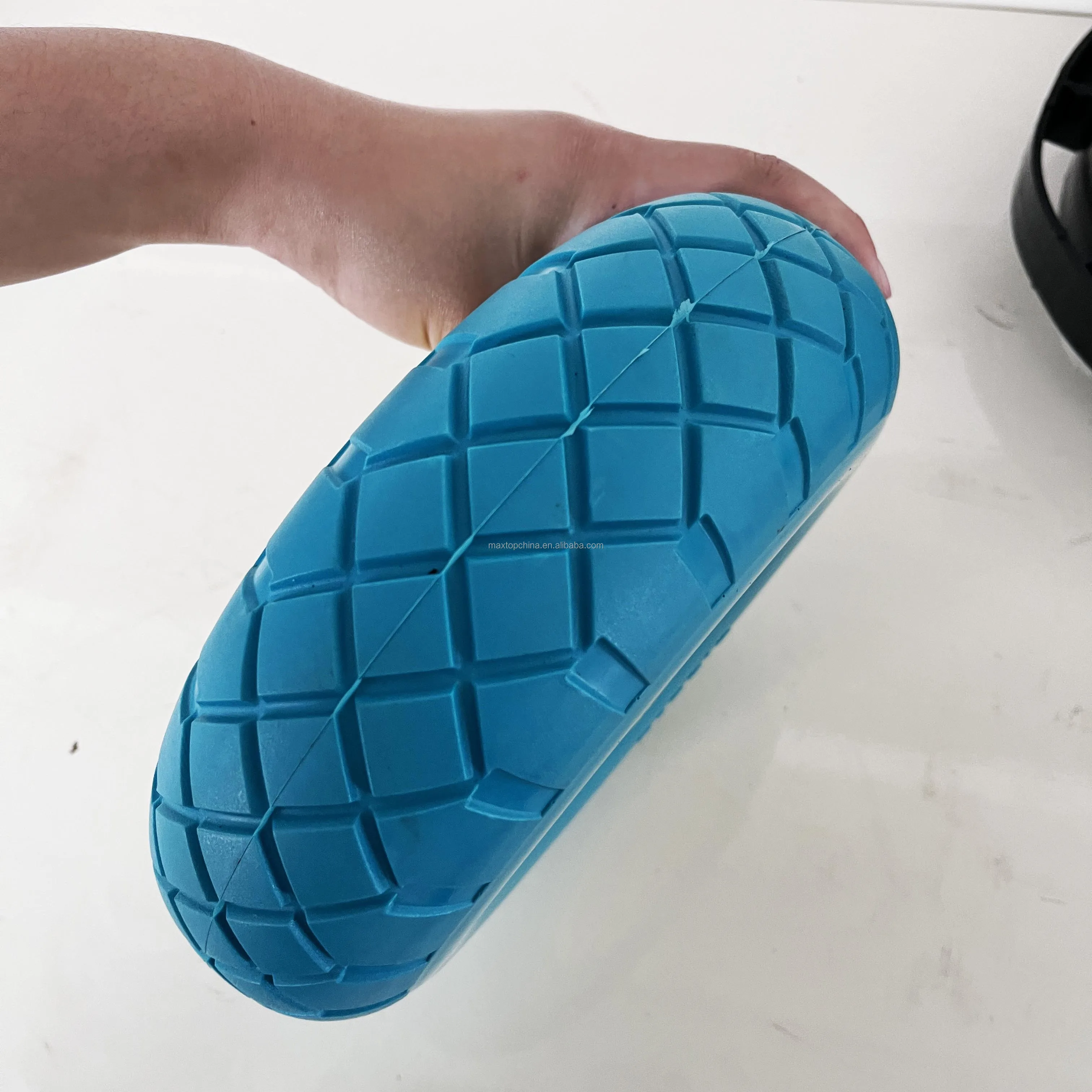 Environmental Wheel Pu Foam Wheel For Wheelbarrow 10inch 16inch - Buy ...