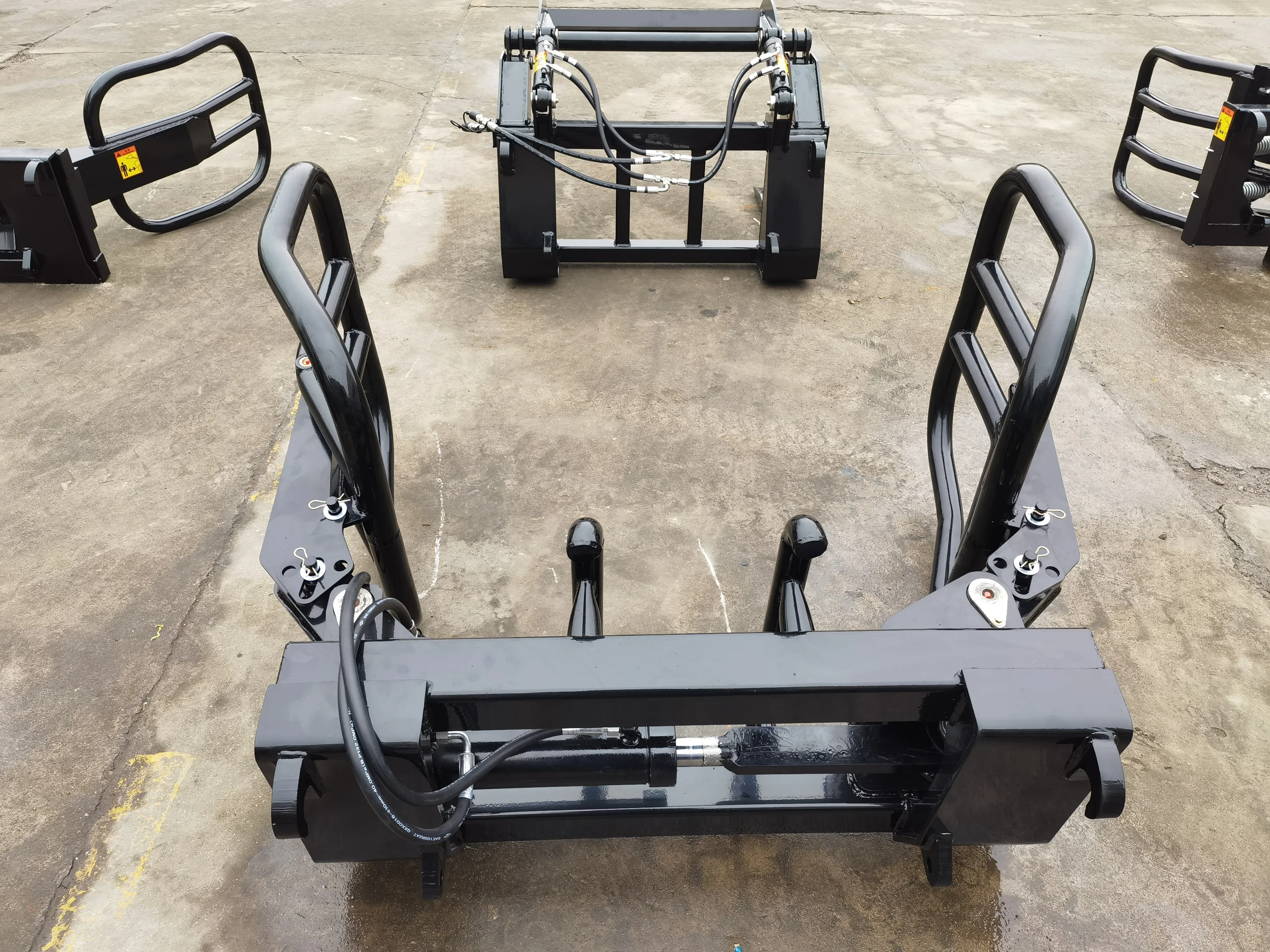 Grapple for Tractor Loader Bucket /farm Tractor Front Bale Grab ...