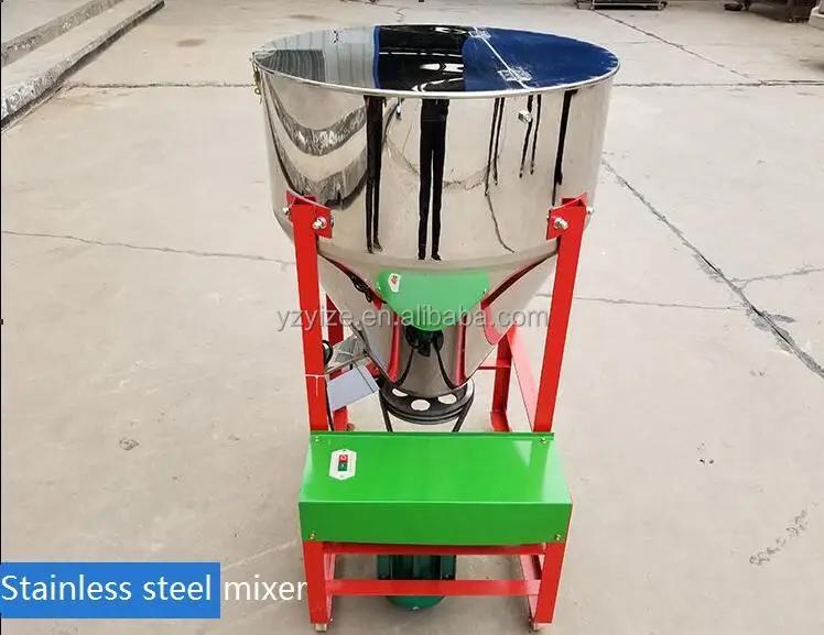 Spiral Mushroom Substrate Material Mixer Machine for Animal Feed