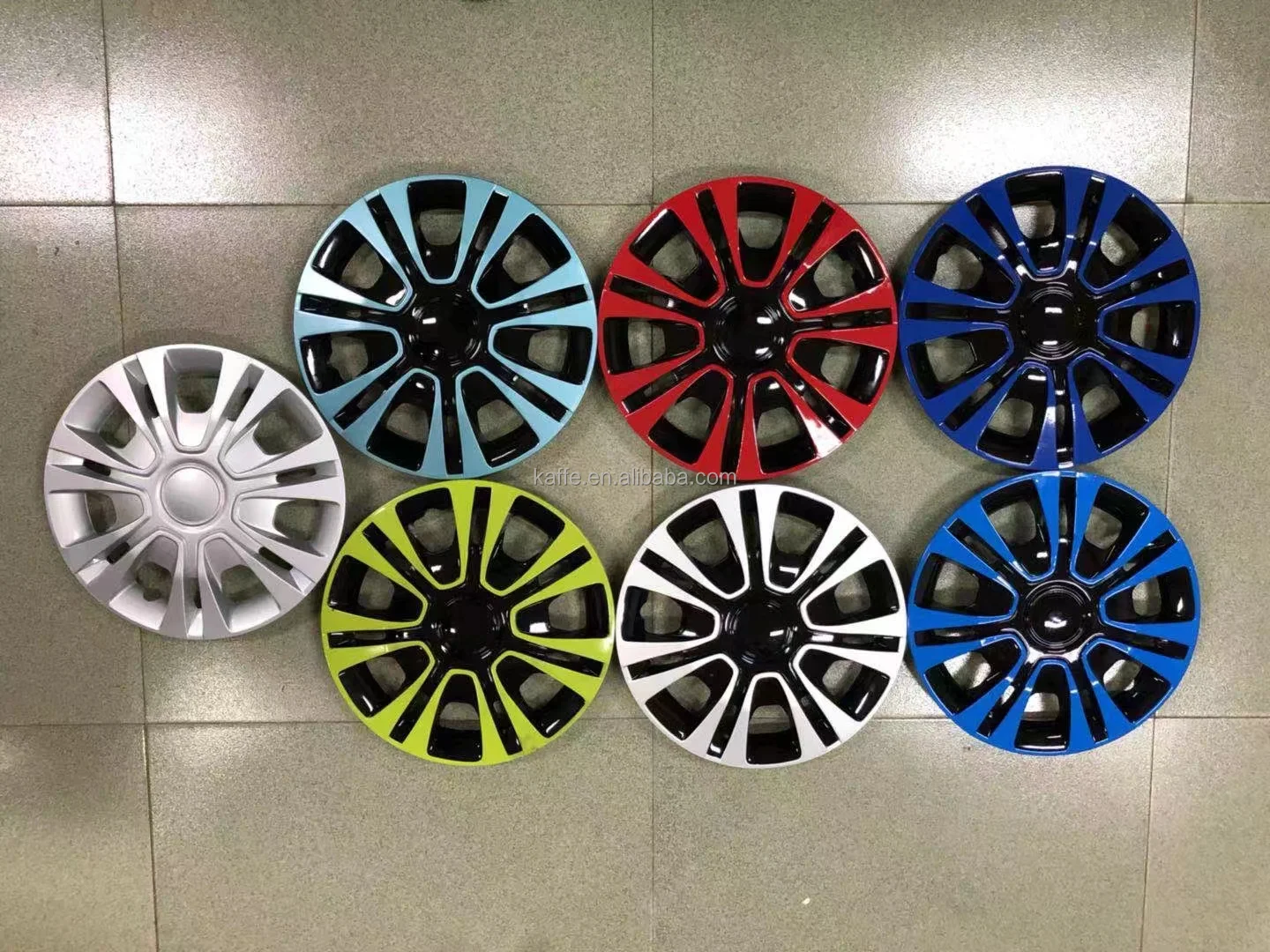 Universal Plastic Wheel Hub Covers - Durable & Stylish