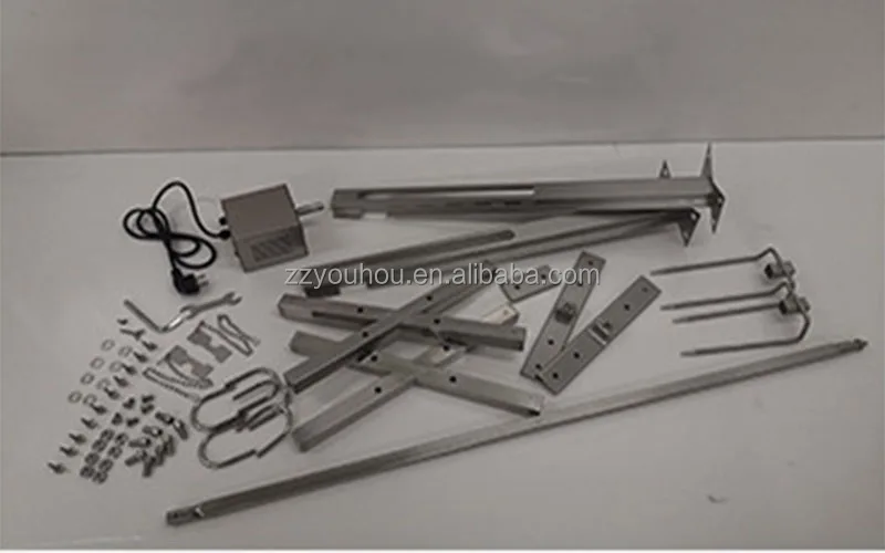 Outdoor Rotary Smoker Bbq Grill Meat Roasting Machine Automatic BBQ ...