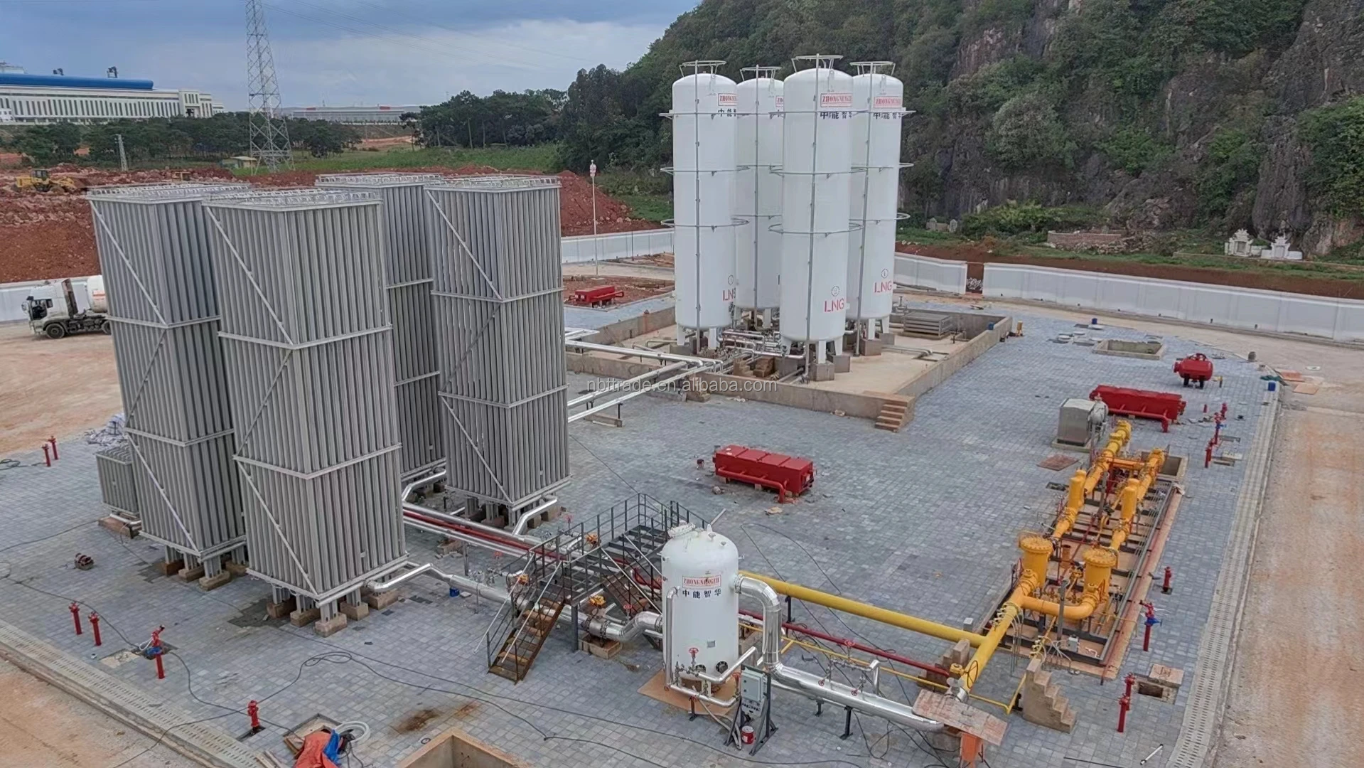 Liquefied Carbon Dioxide,Nitrogen,Lng,Oxygen,Argon 1000 Ambient Air Vaporizer - Buy 1000nm/h ...