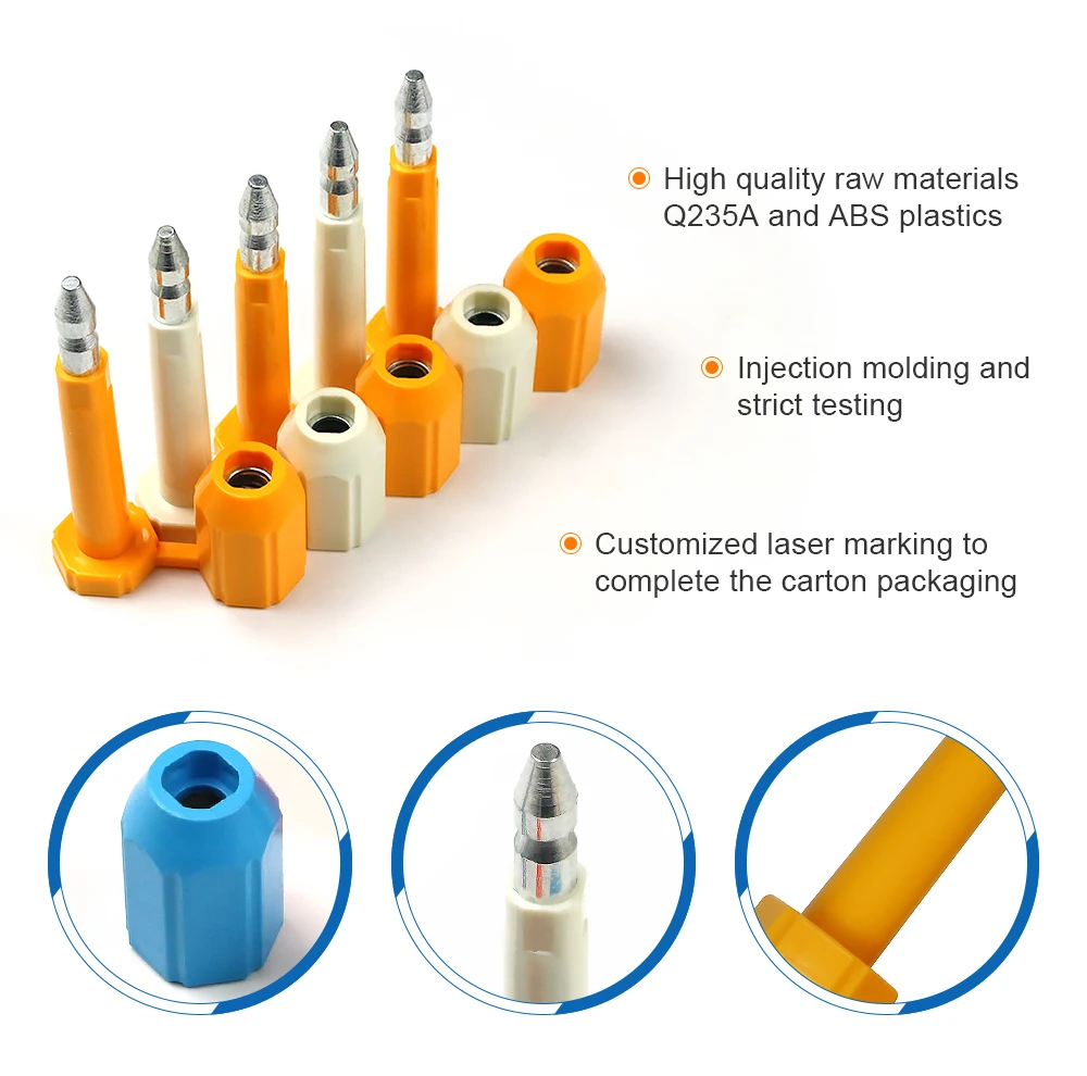 Shipping Container Bolt Seal Anti Tamper Proof Bolt Seal - Buy Tamper ...