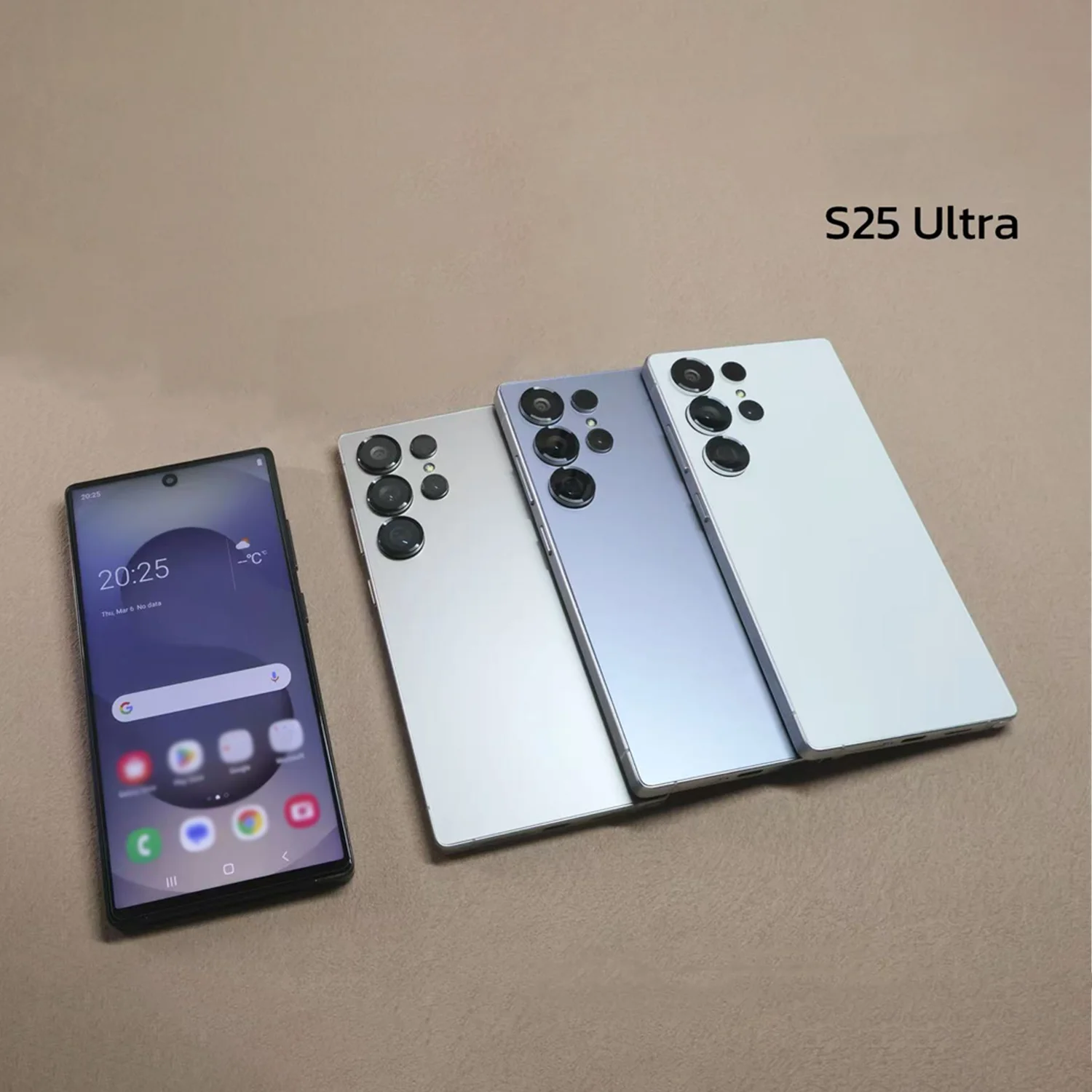 Smart AI S25 Ultra 5G/4G Dual SIM Smartphone with 108MP Rear Camera and ...