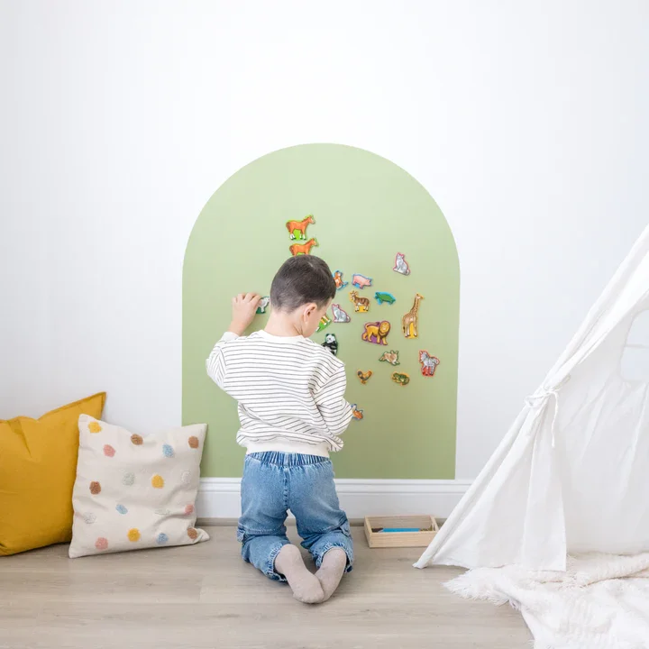 Arch Multifunctional Wall Decal Magnetic Arch chalkboard for Home ...