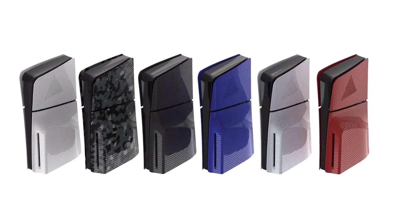 Honcam Ps5 Slim Console Cover Plates Accessories Cooling Vents Panels ...