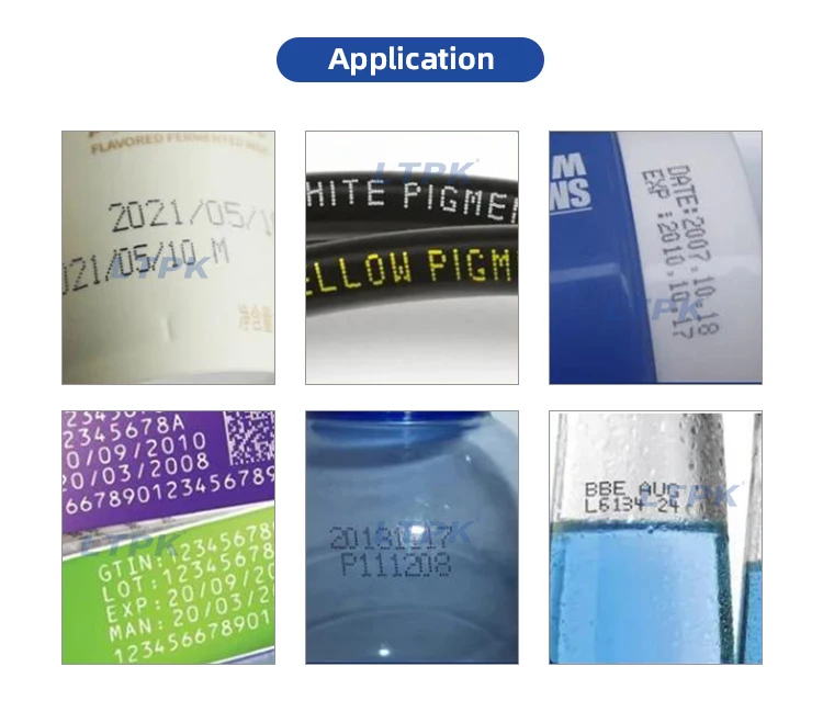 CIJ Printer QR Bar Batch Code Date Number Small Character Inkjet ...