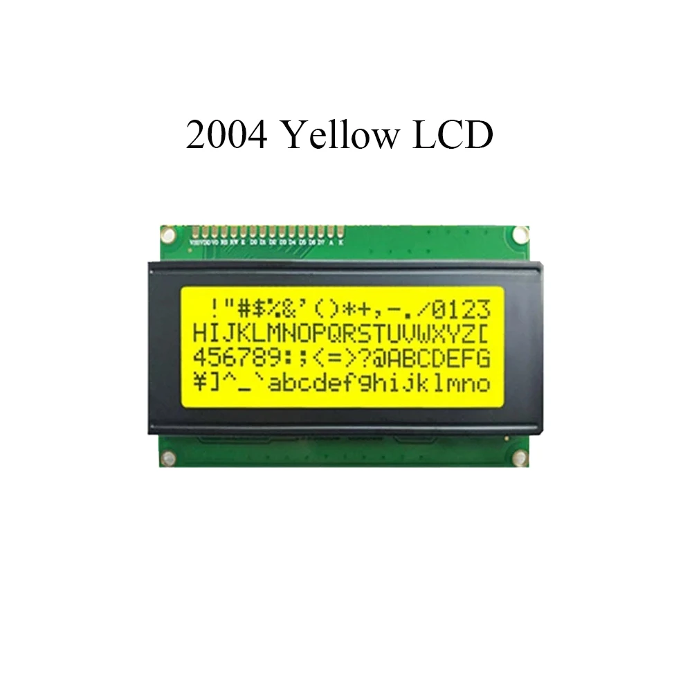 LCD2004 IIC/I2C LCD Display Monitor - 20x4, 5V, Blue Backlight