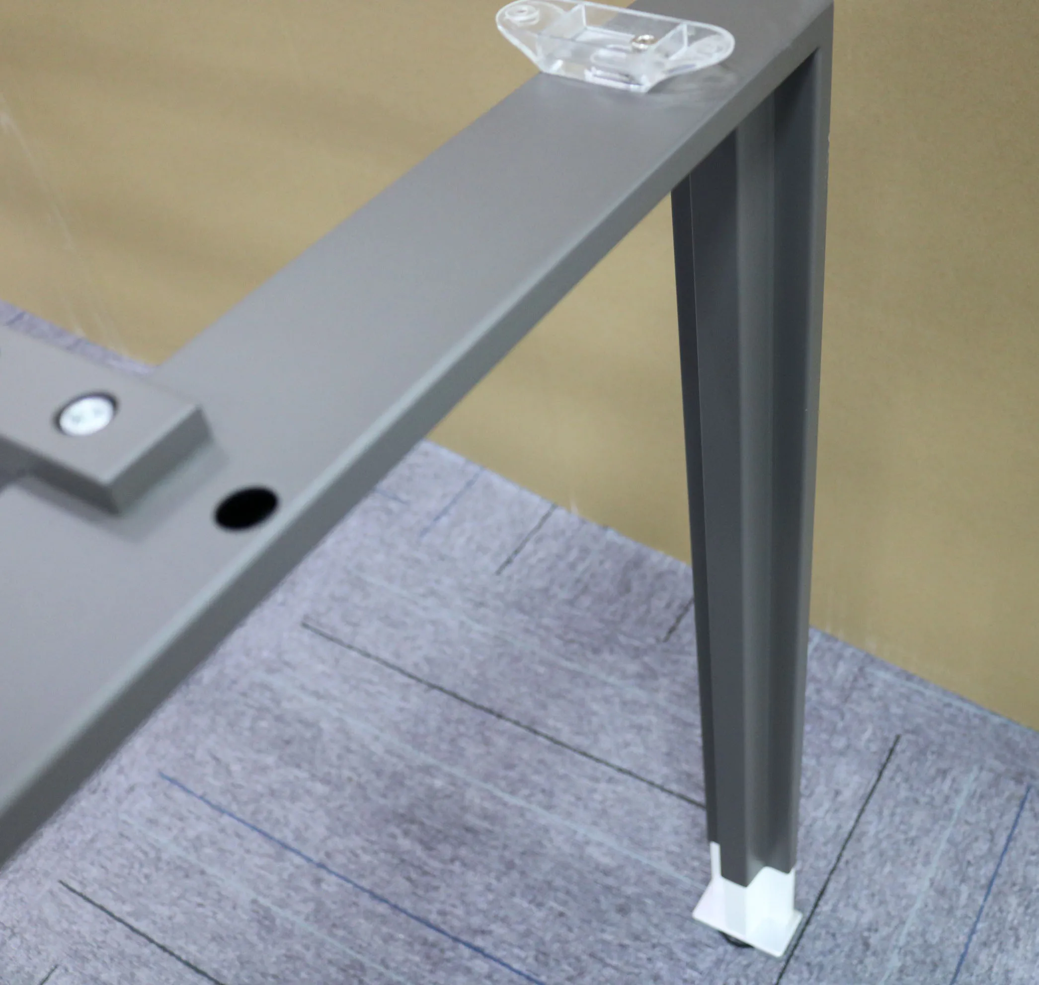 Guangzhou Furniture Office Metal Table Leg - T Shape Pipe Frame