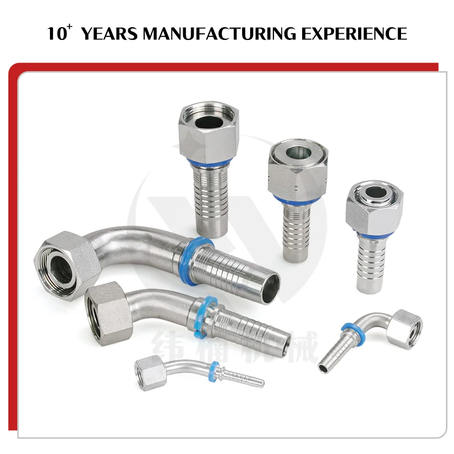 Made In China Hydraulic Elbow Tee Straight Connector Hydraulic Fittings ...