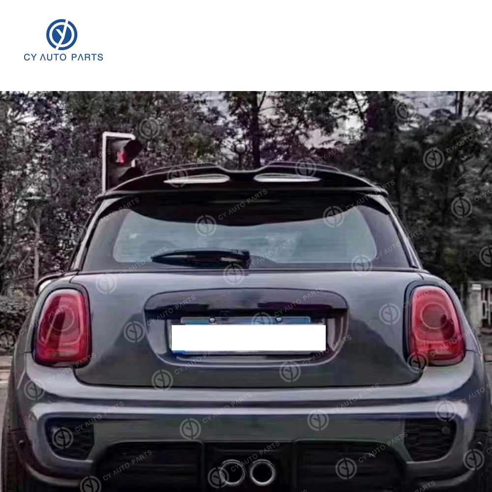 Mini F55 F56 Rear Spoiler Carbon Fiber Jcw Style Rear Roof Spoiler ...