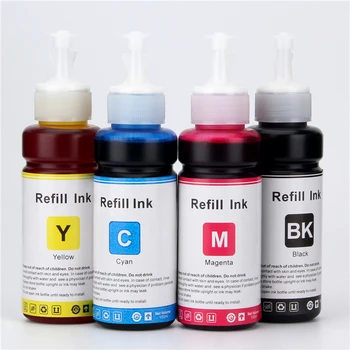 664 672 Bottle Refill Dye Ink For Epson L301 L303 L310 L313 L351 L353 ...