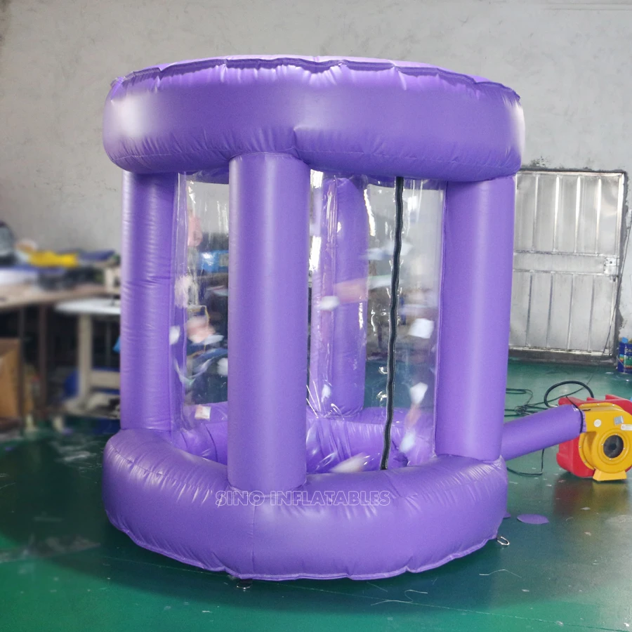 Portable Cash Grab Booth Inflatable Money Machine For People Playing ...