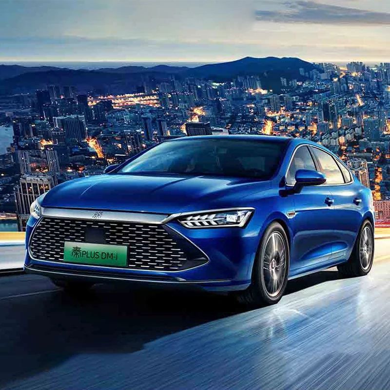 Economy Car Hybrid Vehicles Byd Qin Electric Car Ev 2023 New Version Cheap Ev Cars Gas Engine ...