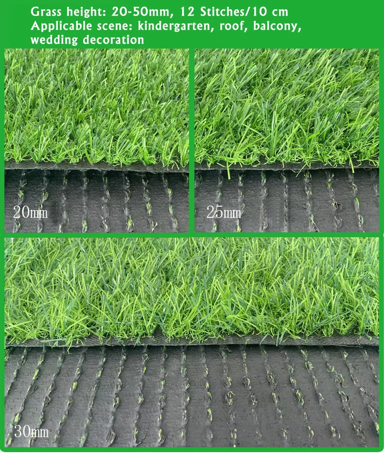 Artificial Grass Lawn Synthetic Grass Outdoors Green Grama Cesped Artificial Grass Turf Carpet ...