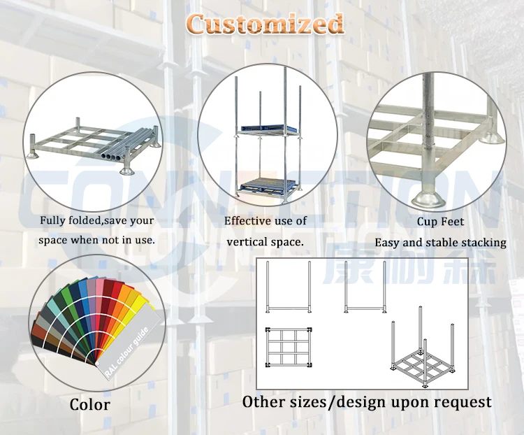 Heavy Truck Adjustable Auto Industry Stacking Steel Tire Rack Tyre ...